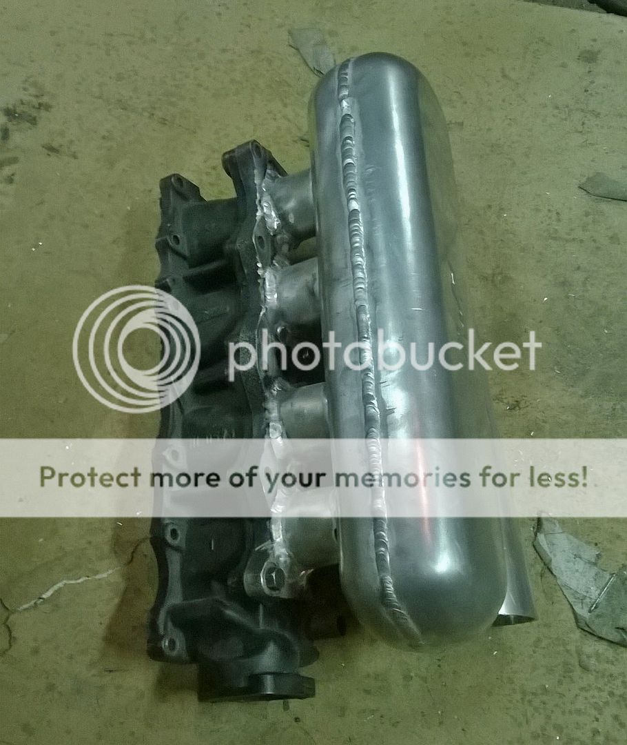 Custom Ca18det "wrc" double plenum intake manifolds