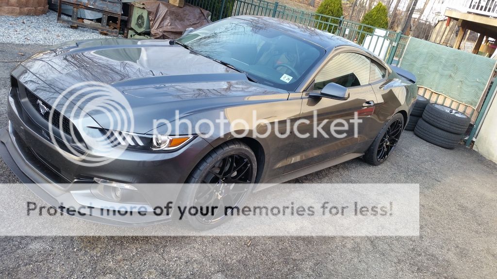 Magnetic front bumper complete with PP chin steeda splitter and grill ...