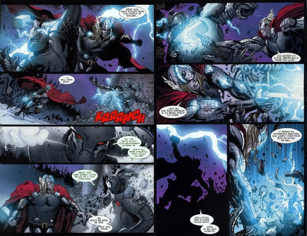 Thor vs. Magneto, Apocalypse & Vulcan - Battles - Comic Vine