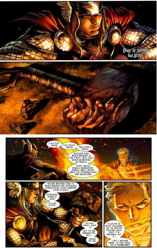 When Has Mjolnir Been Broken? - Thor - Comic Vine